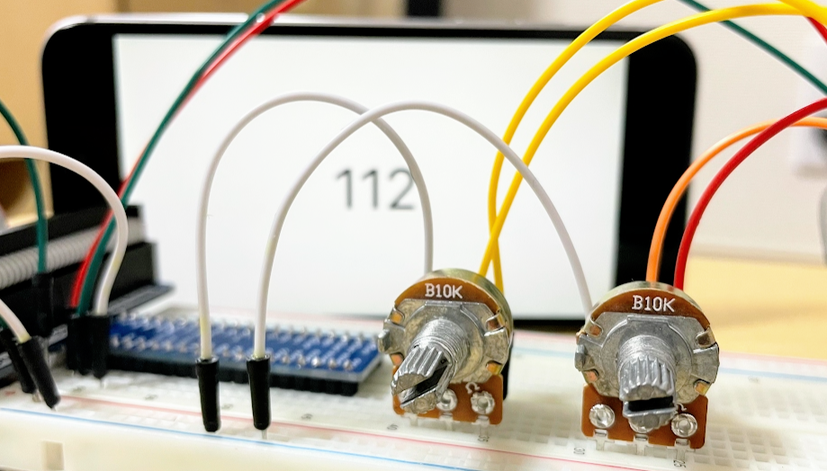 ラズパイのNodeでポテンショメータを読み取る(B10K+ADS7830) | Genki Tech